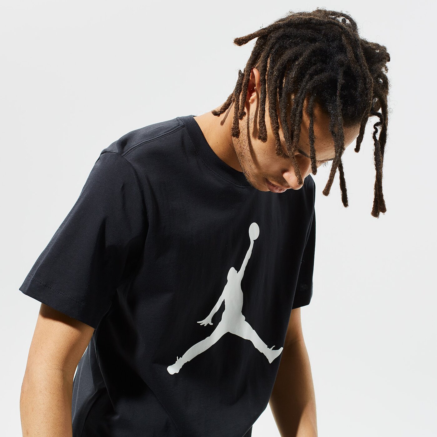 JORDAN TRICOU JORDAN JUMPMAN CJ0921-011 NEGRU | Bărbați Tricouri ...