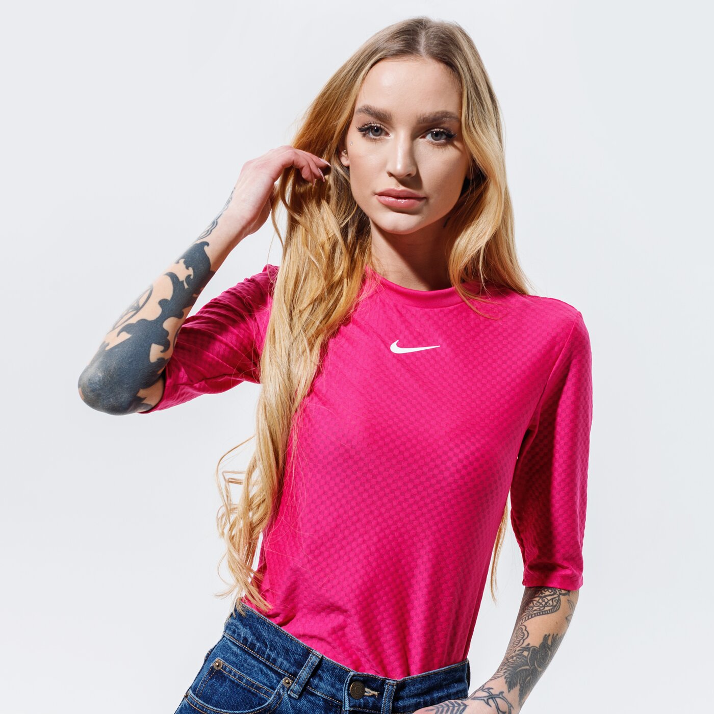 NIKE TRICOU SPORTSWEAR ICON CLASH CZ8176-615 ROZ | Femei Tricouri ...