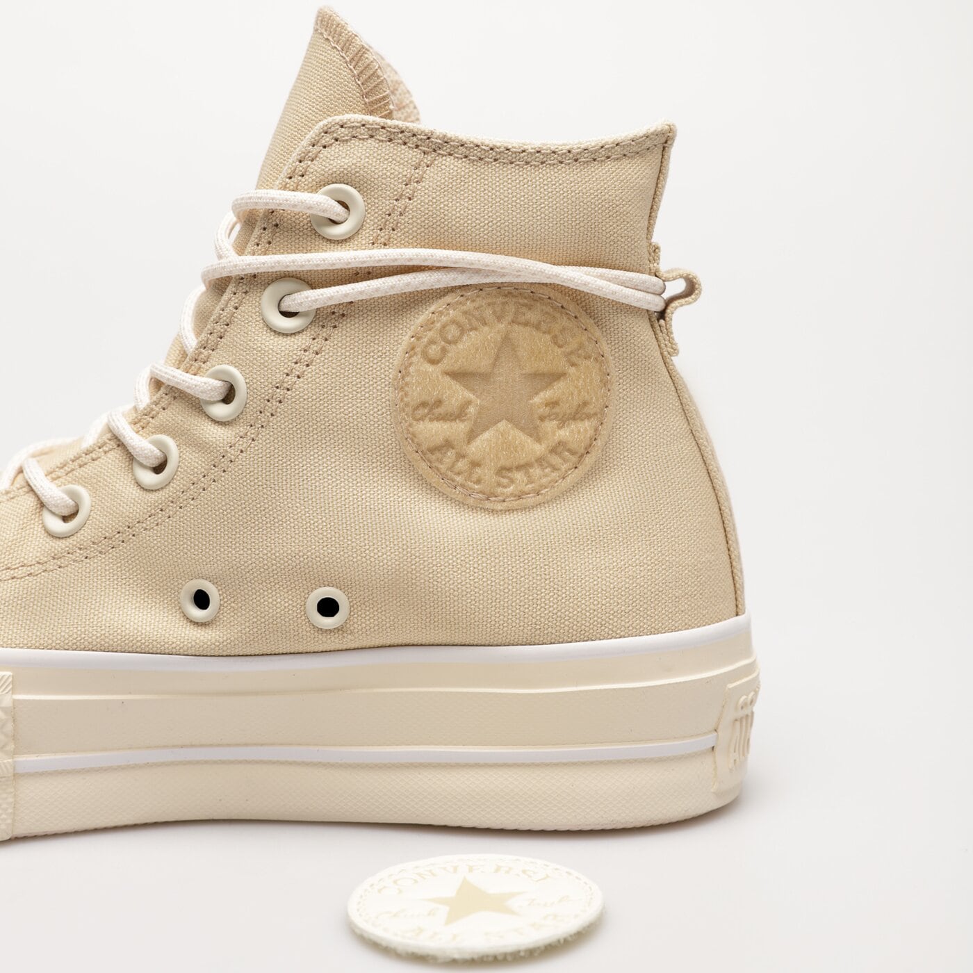 CONVERSE CHUCK TAYLOR ALL STAR LIFT - 5,5 A06092C BEJ | Femei Teniși ...