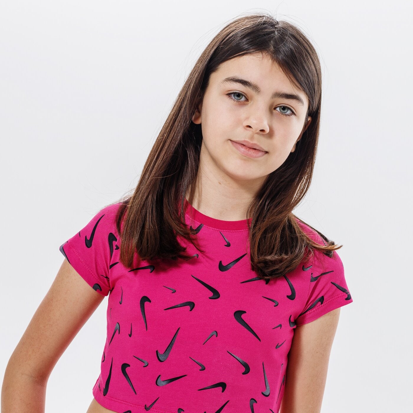 NIKE TRICOU SPORTSWEAR GIRL DC7348-615 ROZ | Copii Tricouri | Sizeer ...