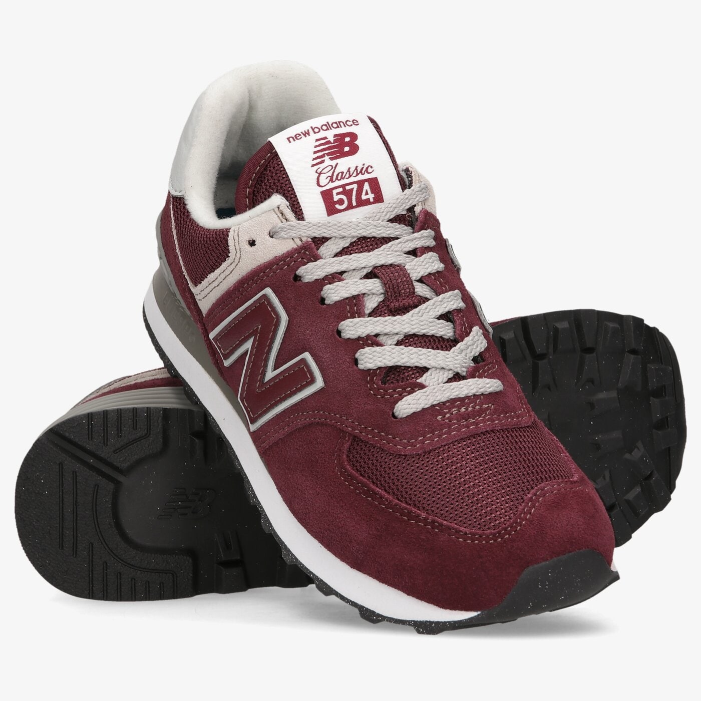 NEW BALANCE 574 WL574EVM BORDO | Femei Sneakers | Sizeer Romania