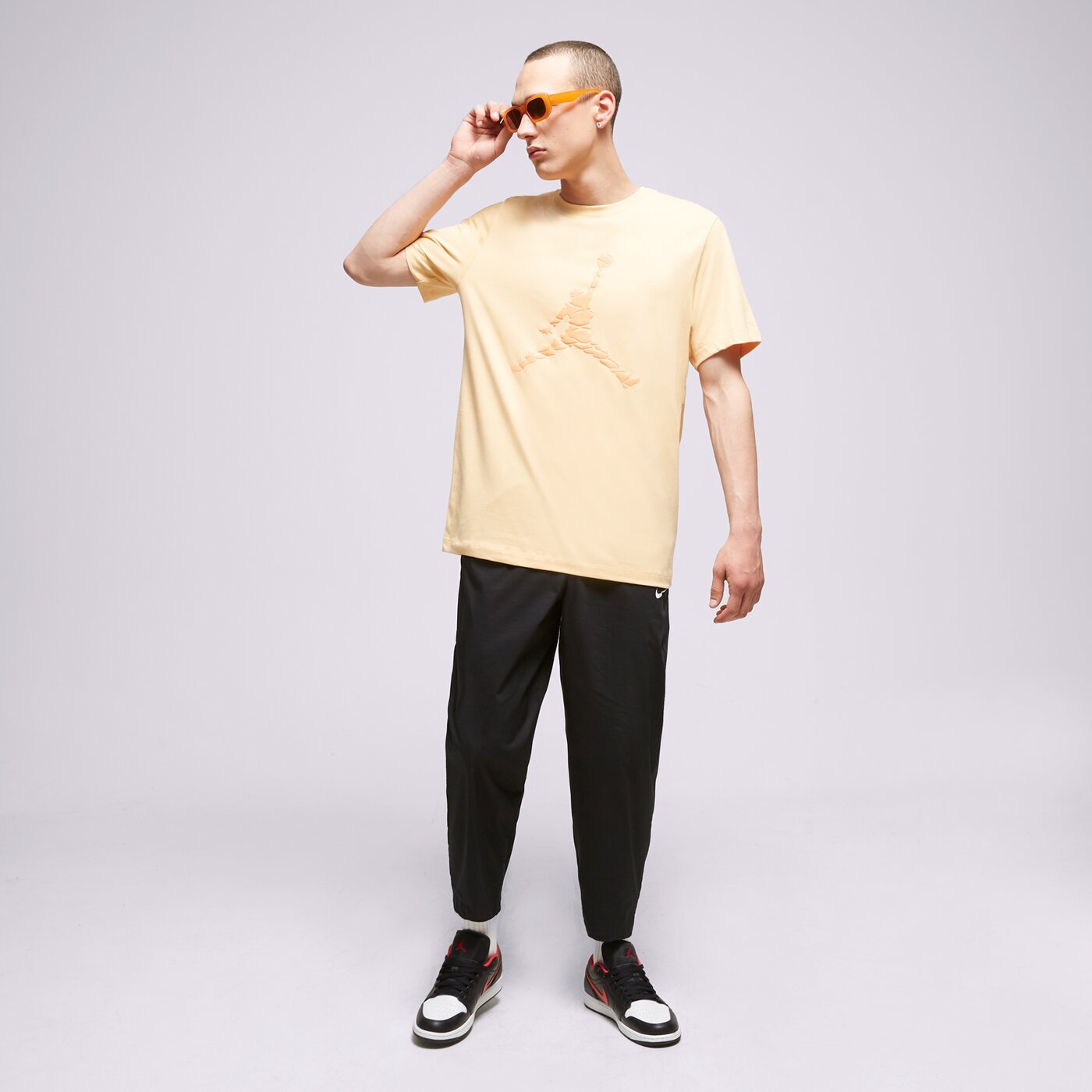 JORDAN TRICOU M J ESS SS CREW 3 DX9581-251 GALBEN | Bărbați Tricouri ...