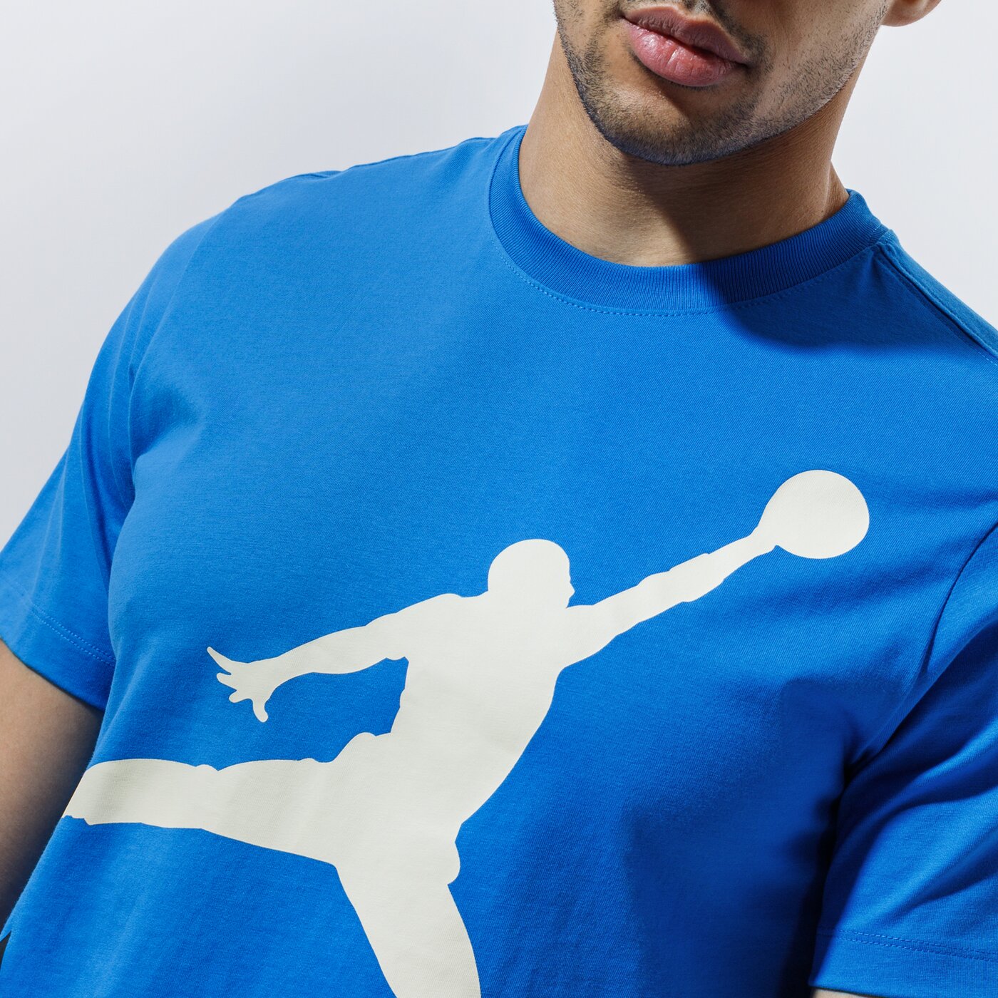 JORDAN TRICOU JUMPMAN AIR HBR CV3425-403 ALBASTRU | Bărbați Tricouri ...