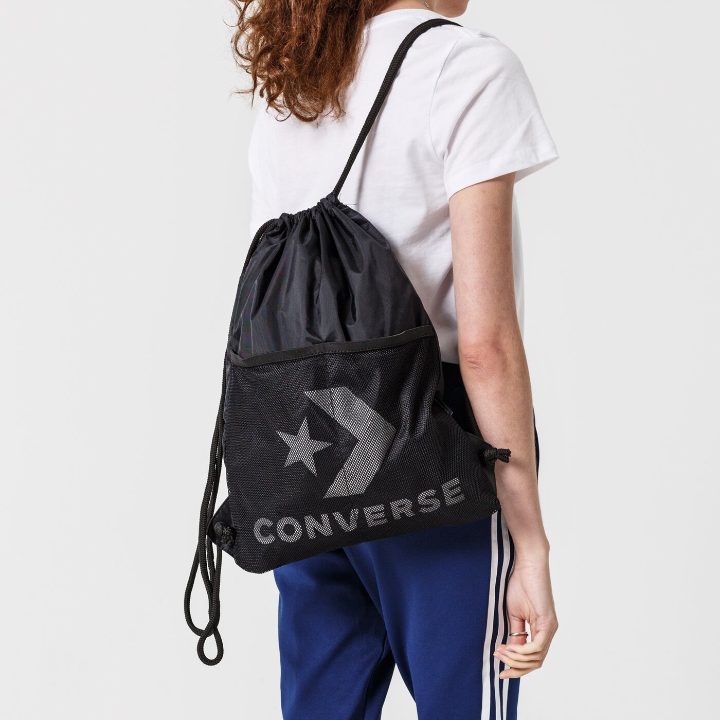 CONVERSE SAC CINCH 10017279-A01 NEGRU | Femei Saci de umăr | Sizeer Romania